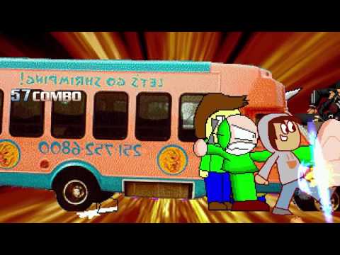 AN Mugen Request #253: Crow, Daniel, Theiransonic & Adam VS AVGN, Jontron, PewDiePie & Angry Joe