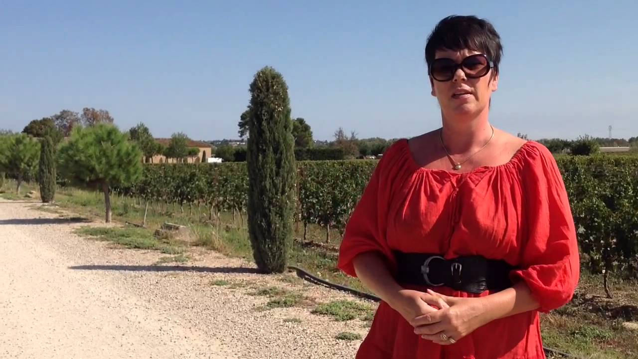 Mathilde Caron real estate agent for the Burt home in Capestang - YouTube