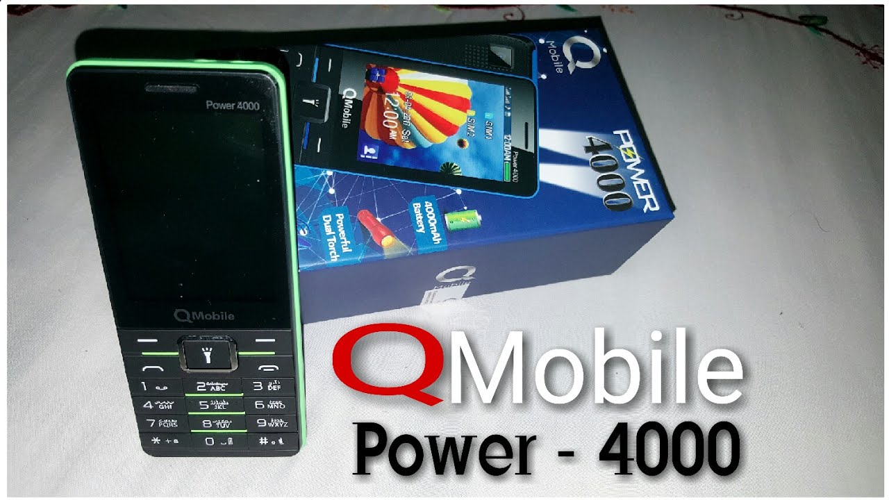 QMobile Power 4000 - Review By Mobile World Urdu - YouTube