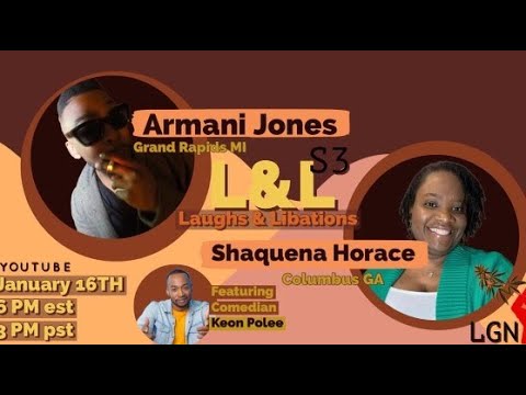 Laughs & Libations Podcast Ep 16 w/ Comedian Keon Polee @KeonPolee ...