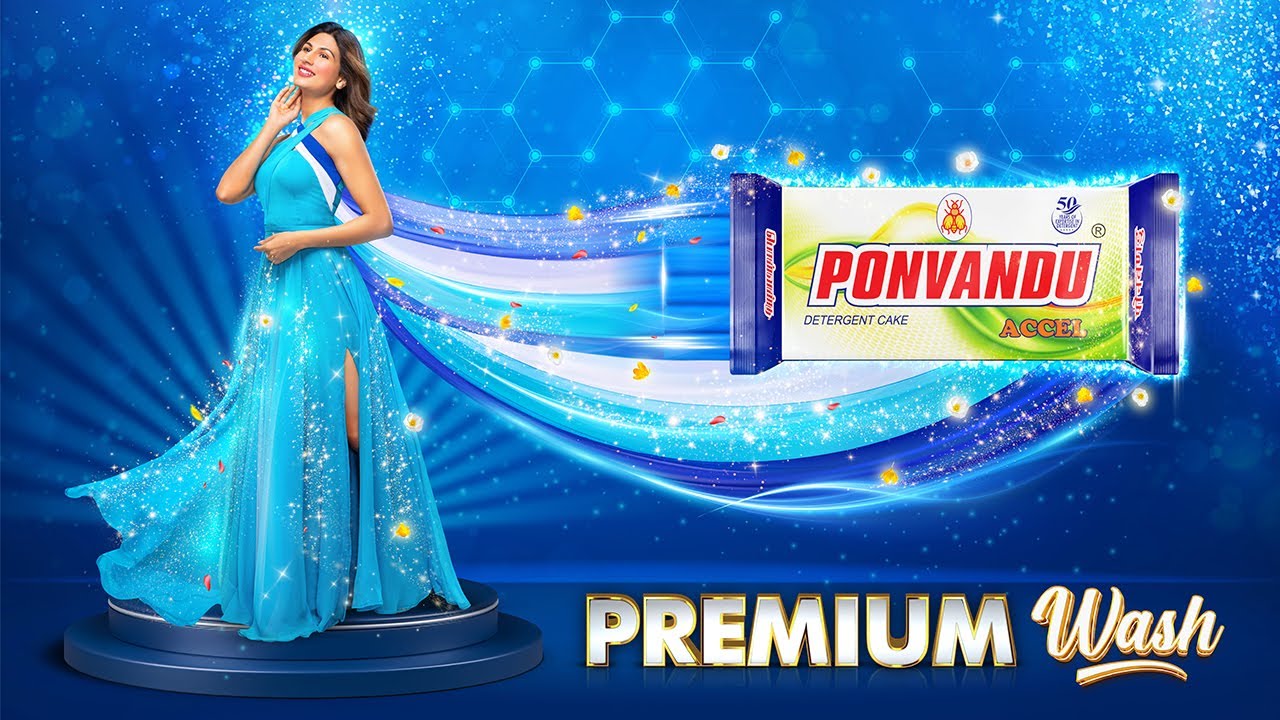 Ponvandu Accel Detergent Cake | for Premium Wash #ponvandu #tvc - YouTube