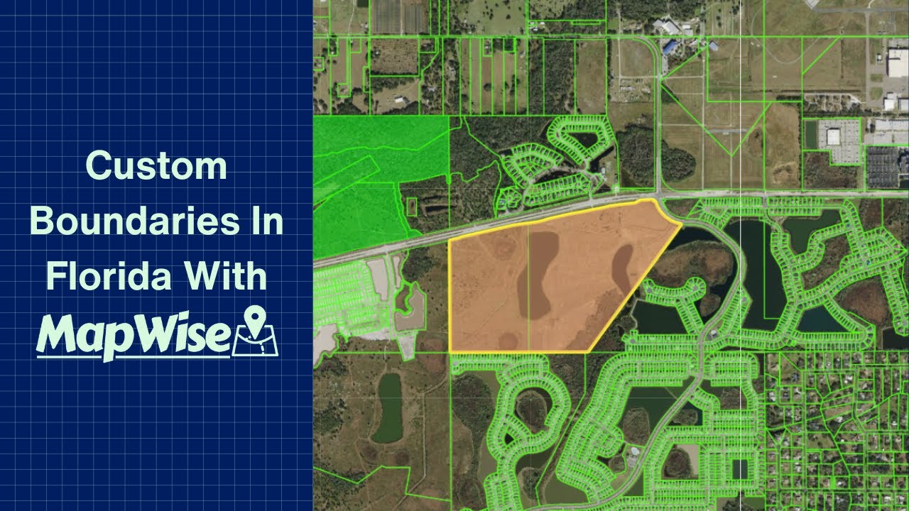 Custom Boundaries in Florida With MapWise - YouTube