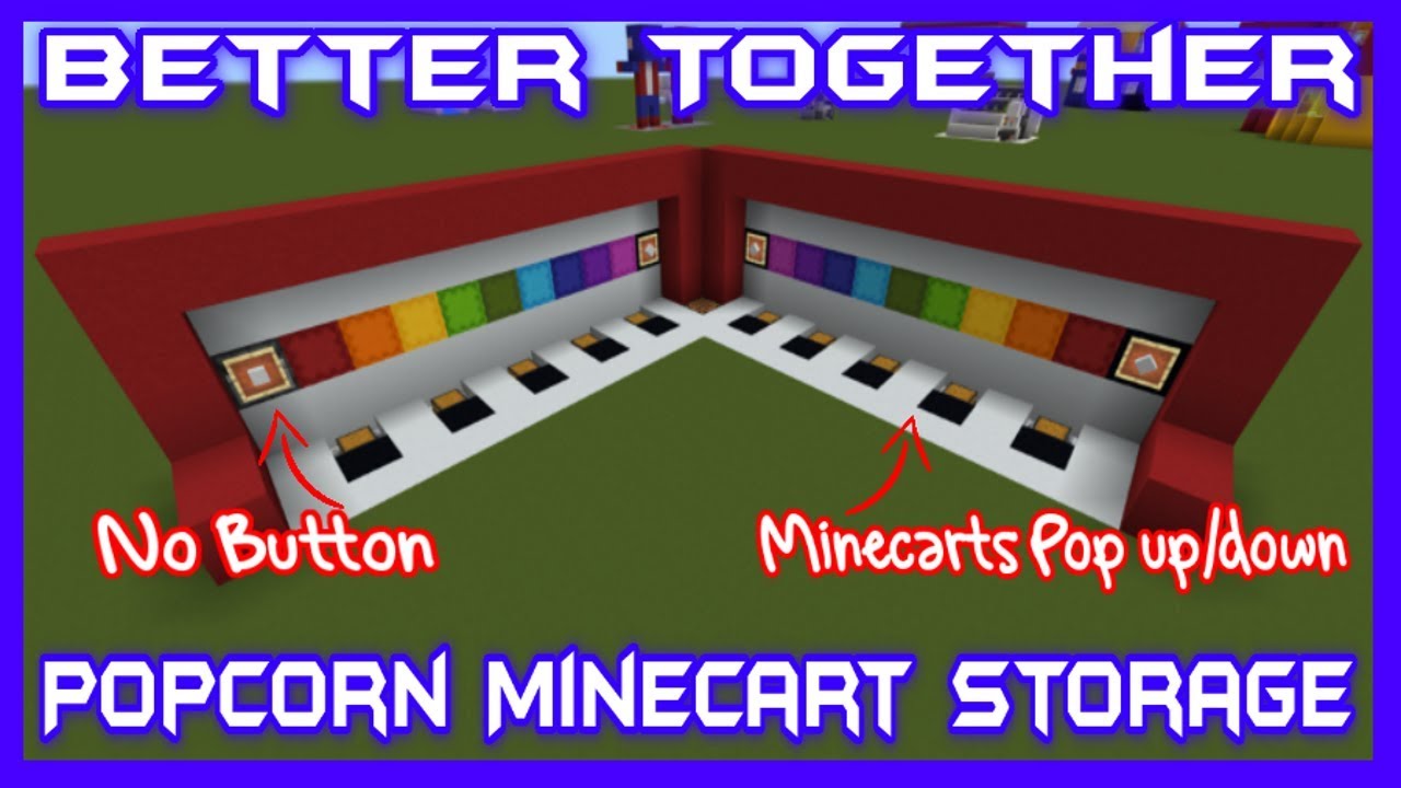 Shulker Box Storage System In Minecraft Bedrock (MCPE/Xbox/PS4/Switch ...