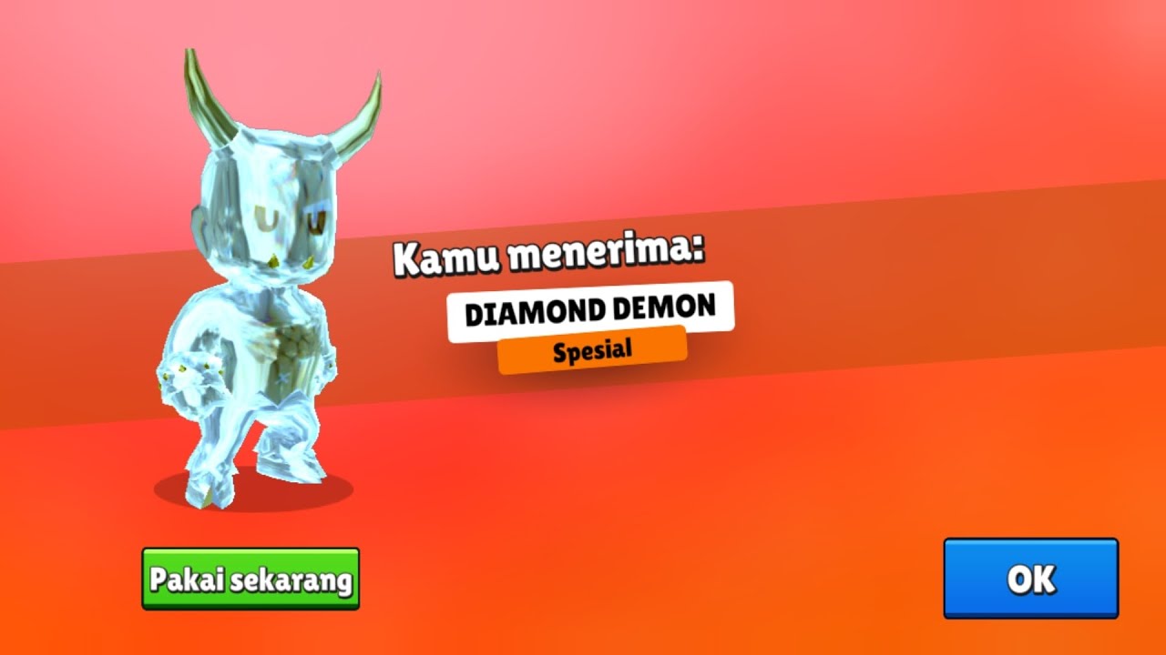 REVIEW SKIN DIAMOND DEMON!!! - YouTube