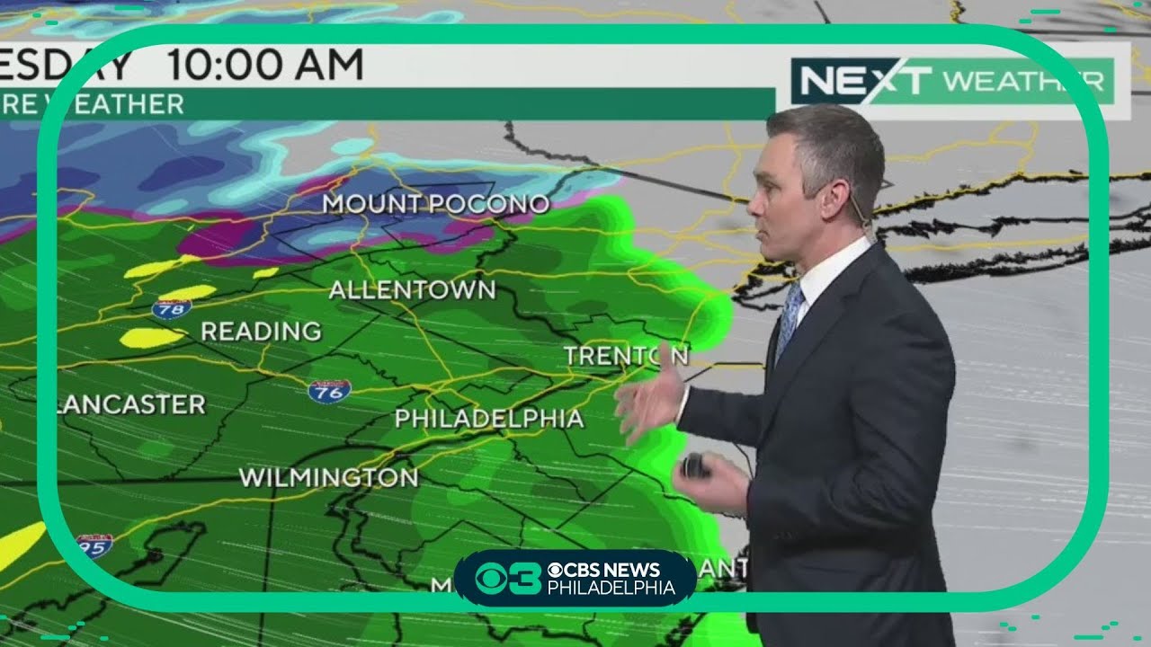 NEXT Weather: Heavy rain incoming on Tuesday - YouTube