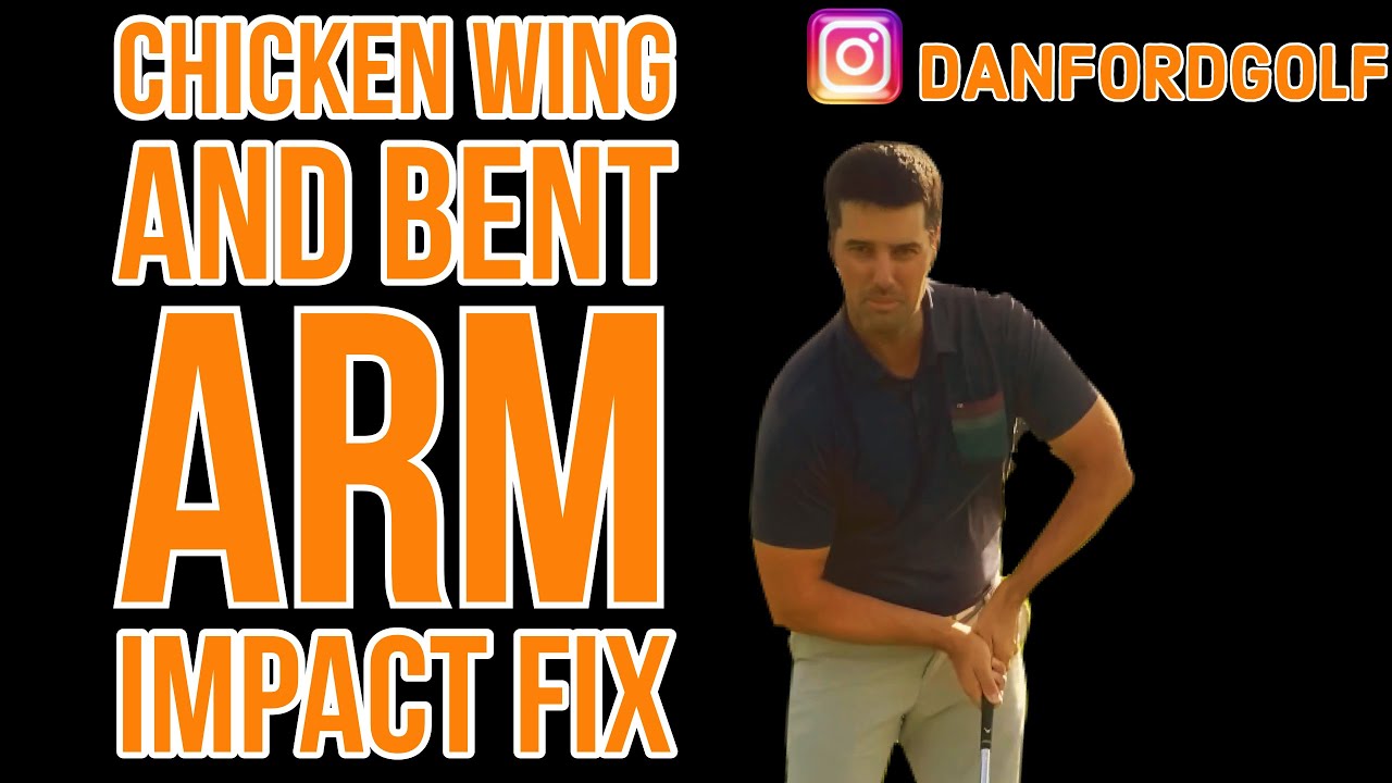 GOLF LESSON: Bent arms at impact || Chicken wing || Straight arms - YouTube