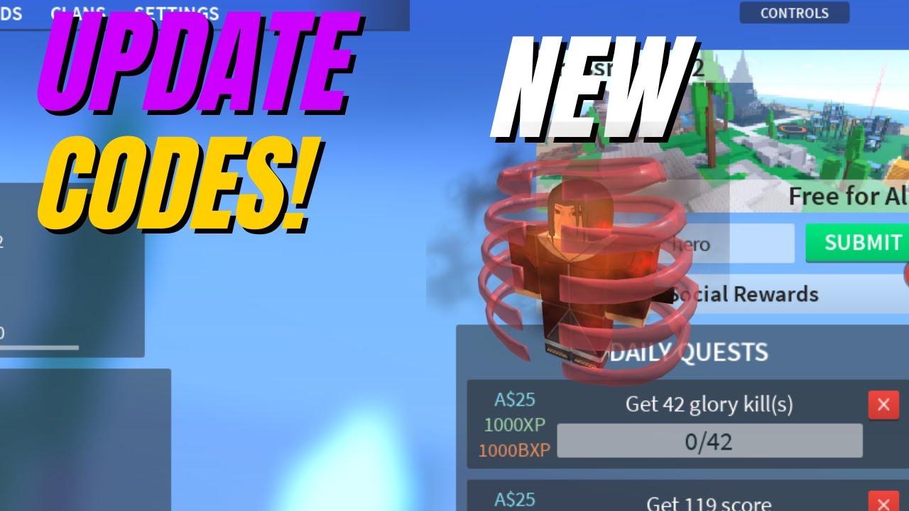 *NEW* UPDATE! HERO!!! CODES! [🌜UPDATE] Combat Warriors 🩸 ROBLOX - YouTube