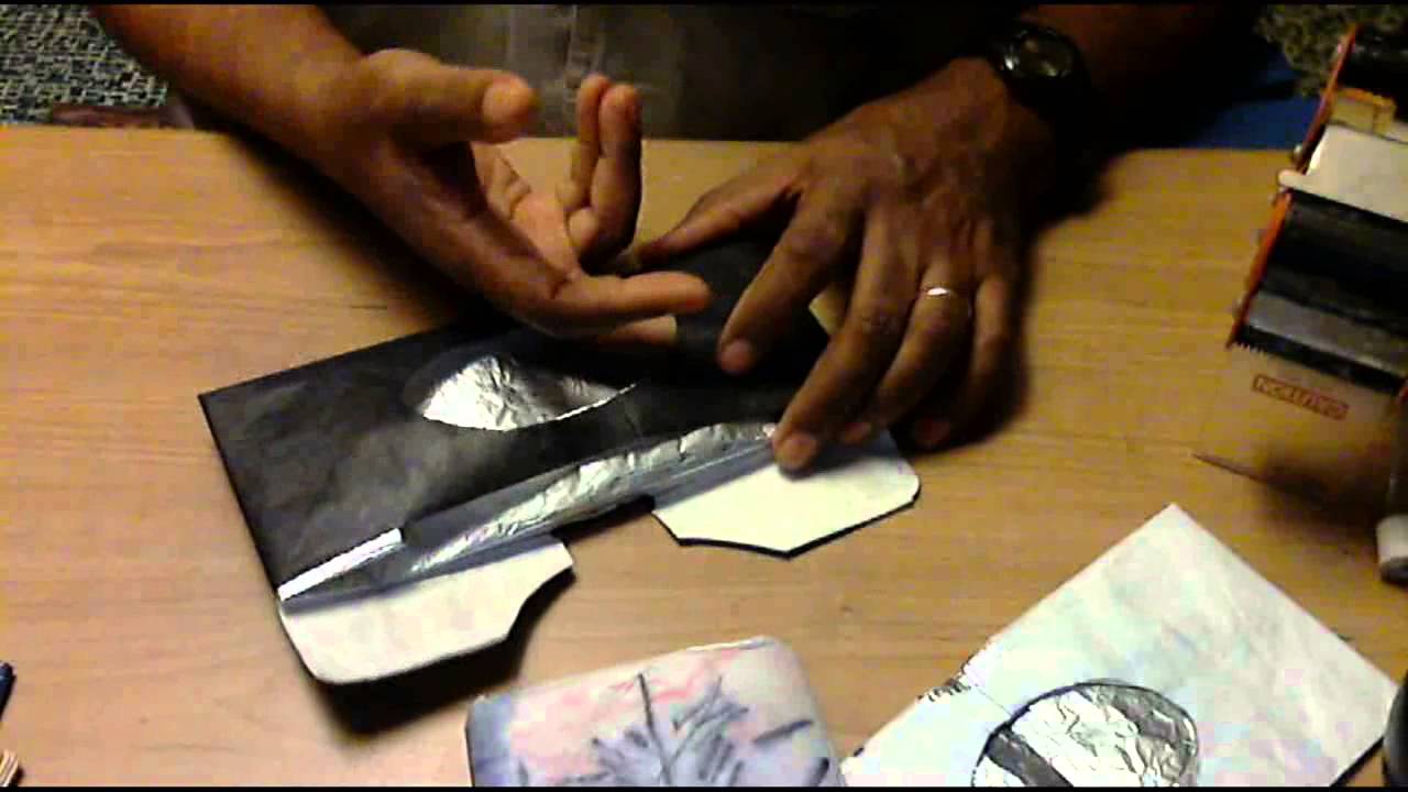 How to make a Wallet RFID Protector / Protection Pouch - Aluminium ...