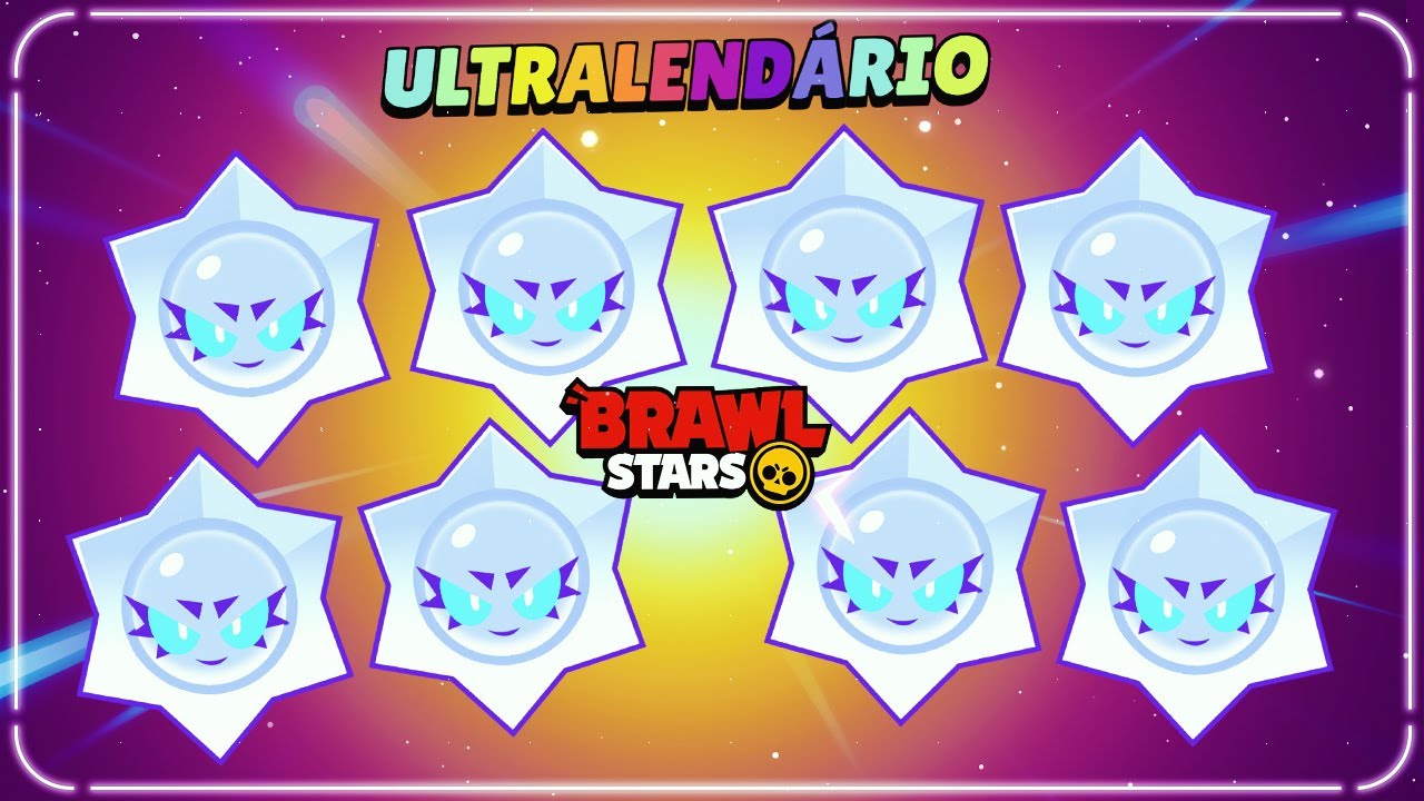 ABRI 100 (x8) DROPS ULTRA LENDÁRIOS no BRAWL STARS e QUASE ZEREI O JOGO ...