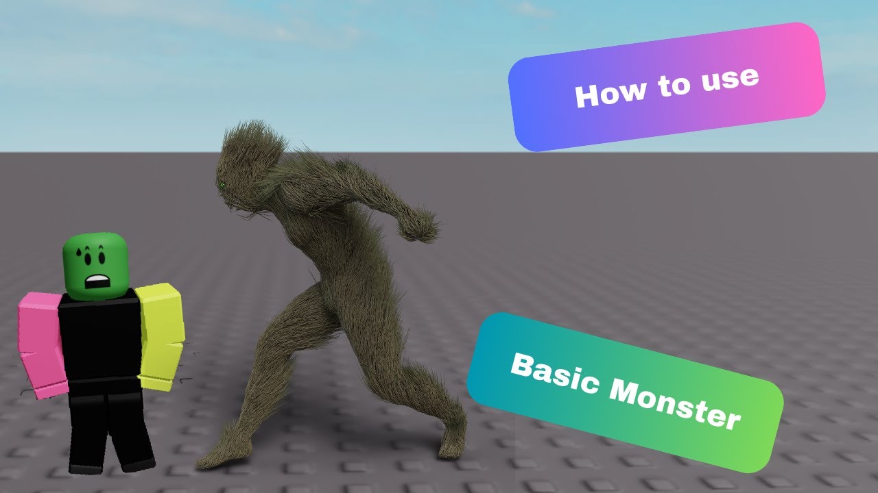 How to use Basic Monster (COMMENT EDITION) - YouTube
