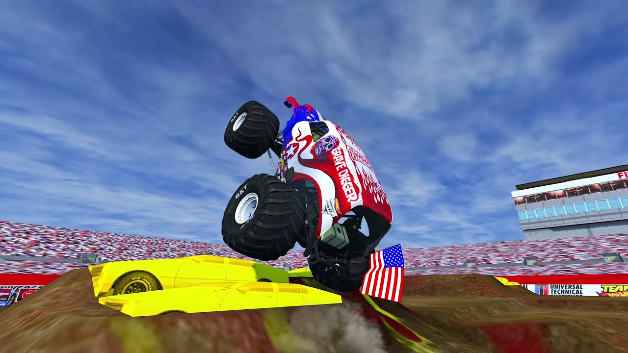 BeamNG.Drive Monster Jam; World Finals 13 Map Testing - YouTube