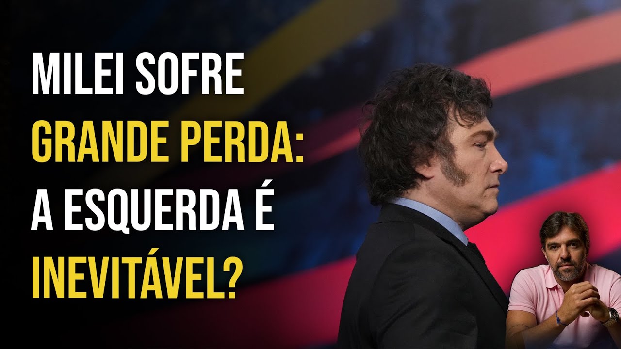 MILEI SOFRE GRANDE PERDA: A ESQUERDA É INEVITÁVEL? | BRUNO MUSA - YouTube