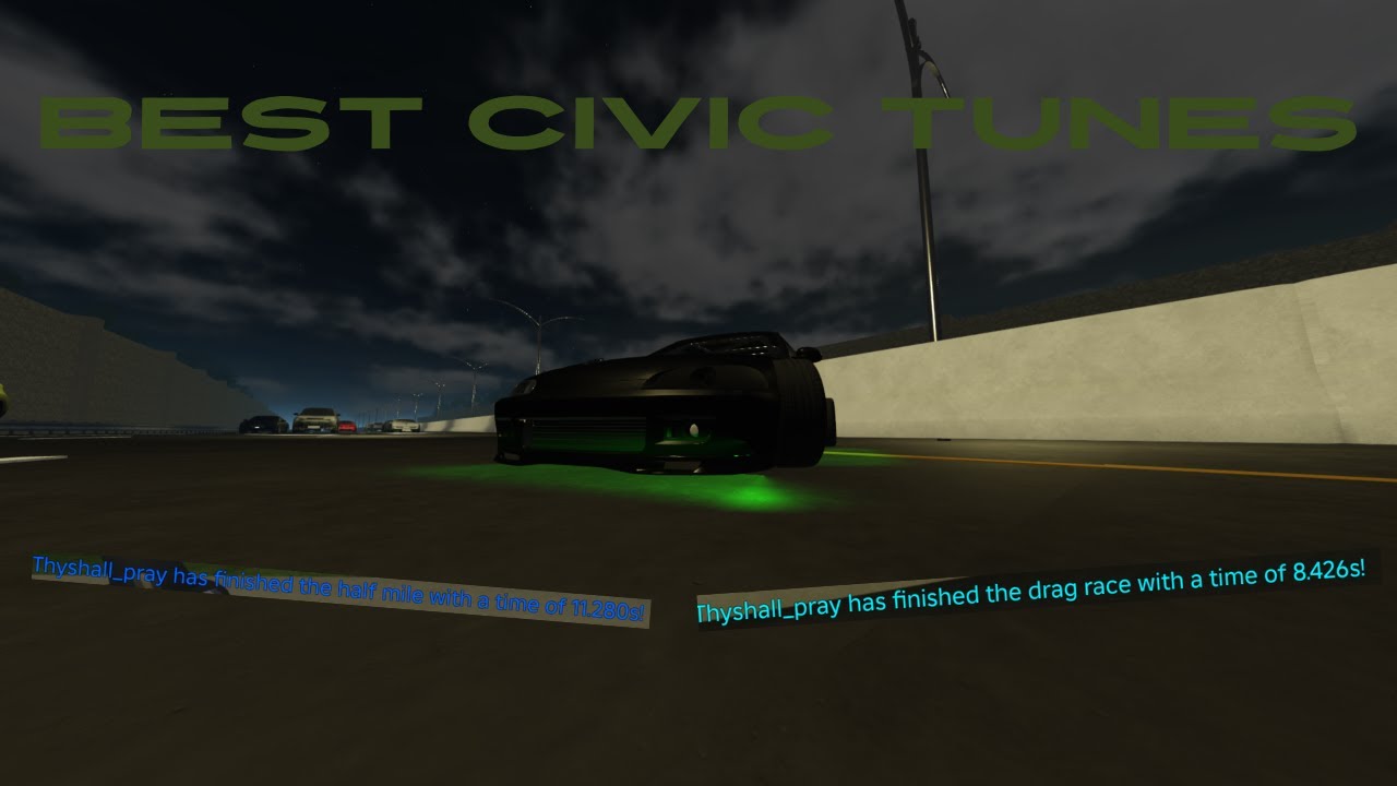 Best Honda Civic Tunes In Swerve Roblox - YouTube