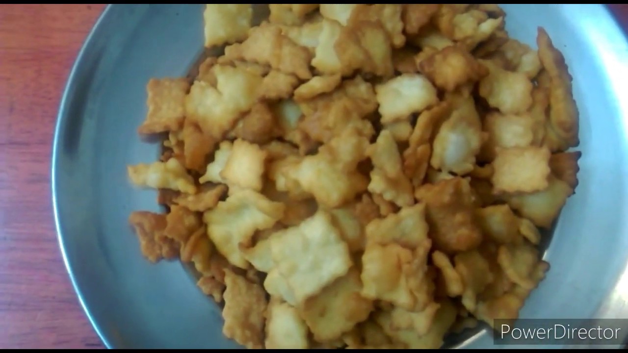 Sweet diamond cuts/Maida Biscuits/ Simple Indian Snack recipe - YouTube