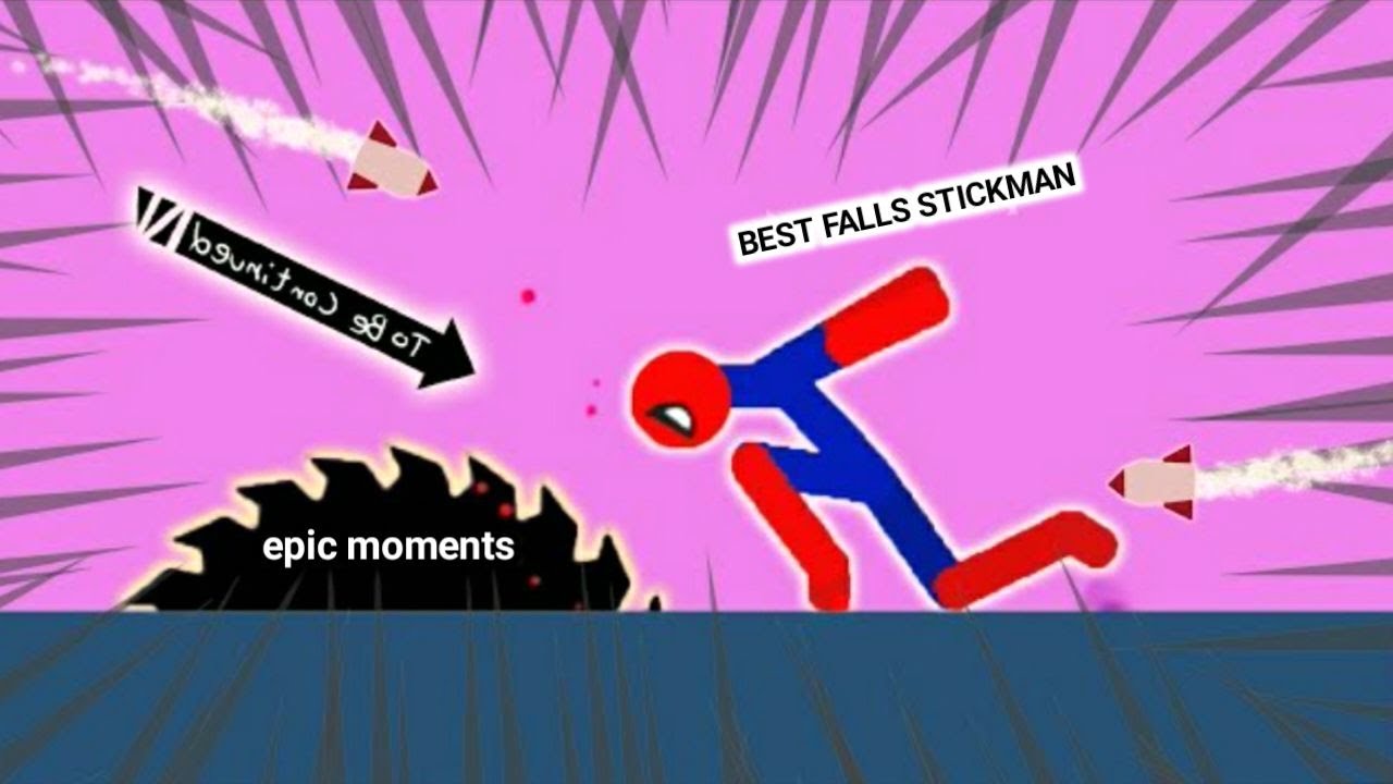 Best Falls / Stickman Dismounting funny moments #101 - YouTube