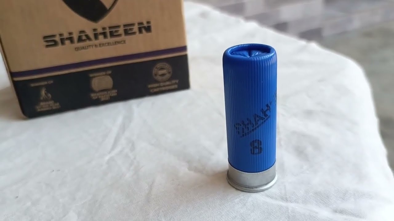 VIDEO FOR HUNTER AND SHOOTER || SHAHEEN 8 NUMBER 12 BORE CARTRIDGES IN ...