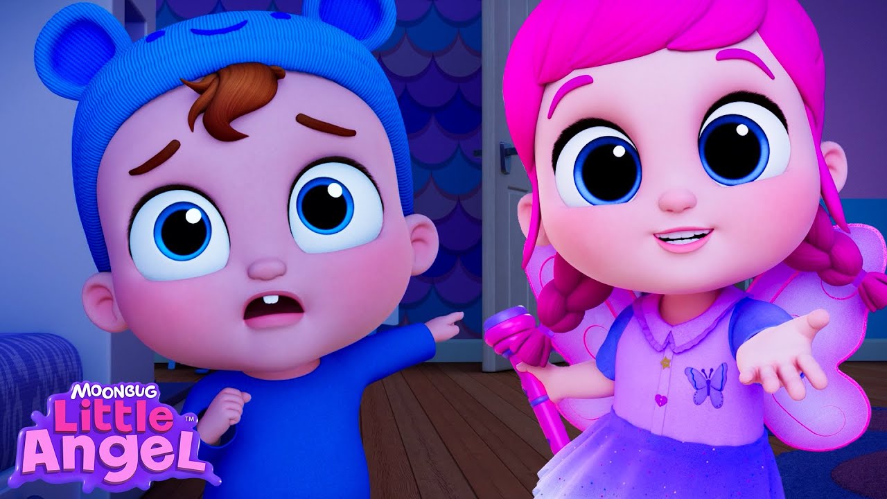 Afraid of the Dark – Jill the Brave Explorer | Little Angel Kids Songs ...