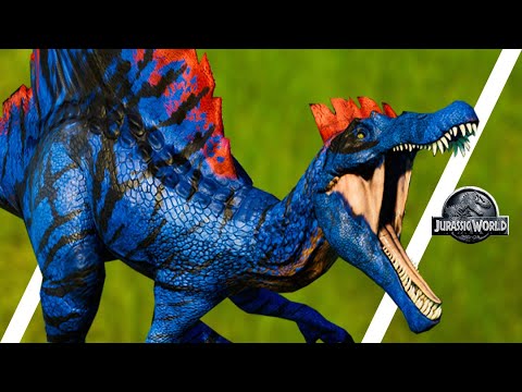 Spinosaurus Max Level 40 🌍 Jurassic World Evolution Skin Mod 🌍 - YouTube
