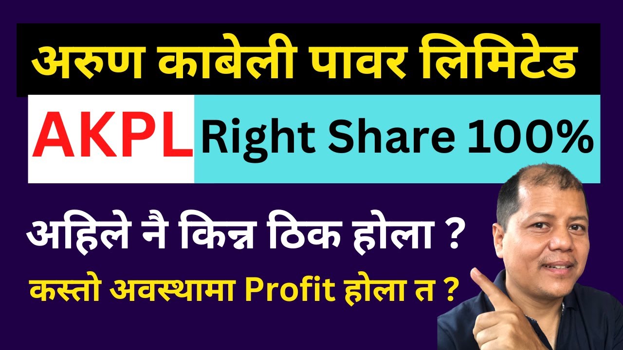 AKPL Right Share 1:1| How to Know Right Share is Opening? Invest in ...