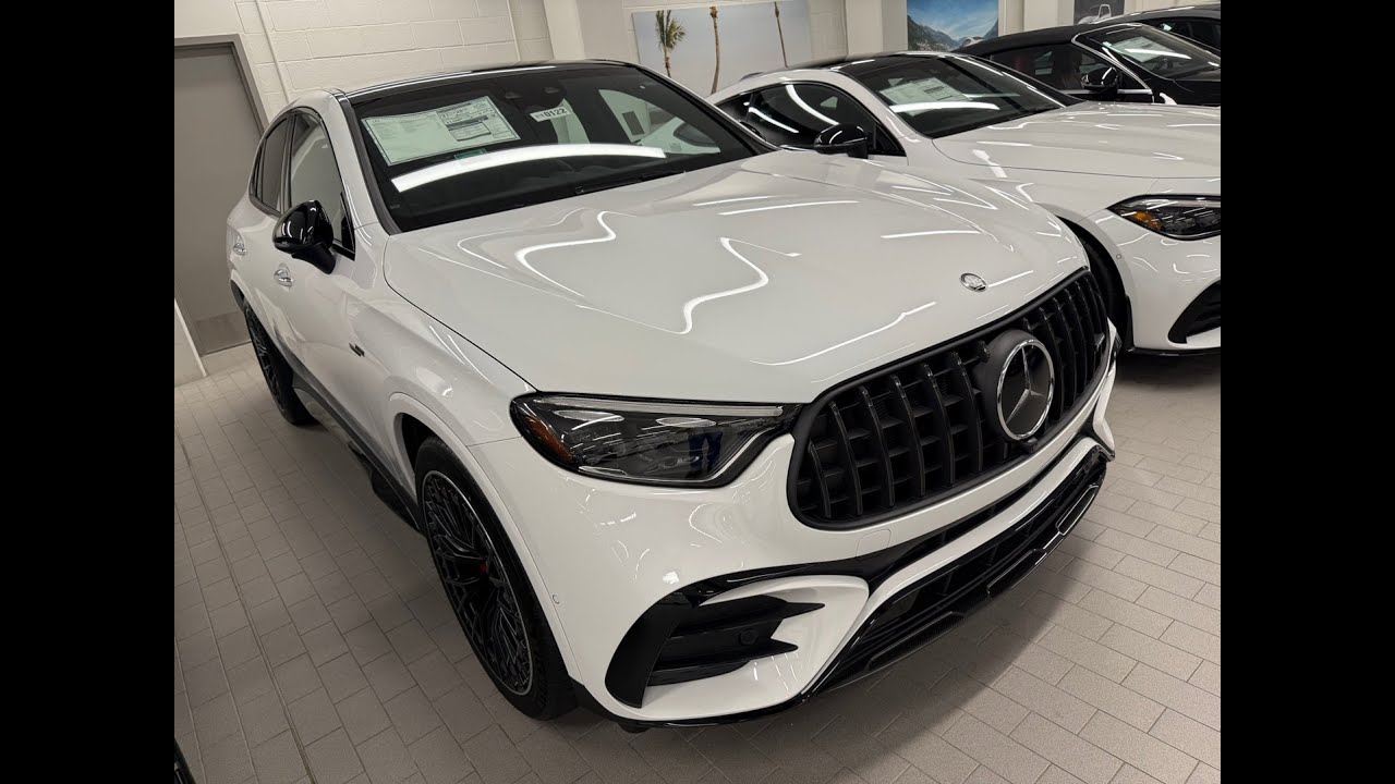 🔥 2025 Mercedes-AMG GLC 63 S Coupe – Moonlight White | For Sale at ...