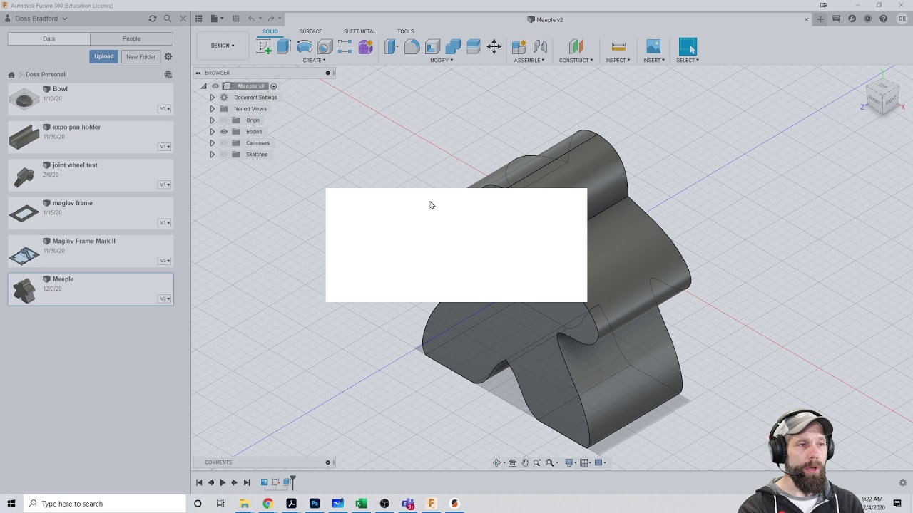 How to share a public link in Fusion 360 - YouTube
