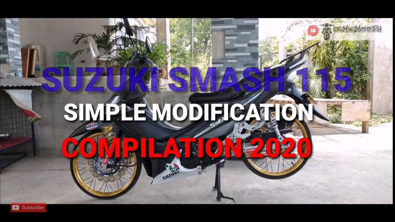 SUZUKI SMASH 115 SEMI MODIFIED COMPILATION | LEGENDARY PART1 # ...