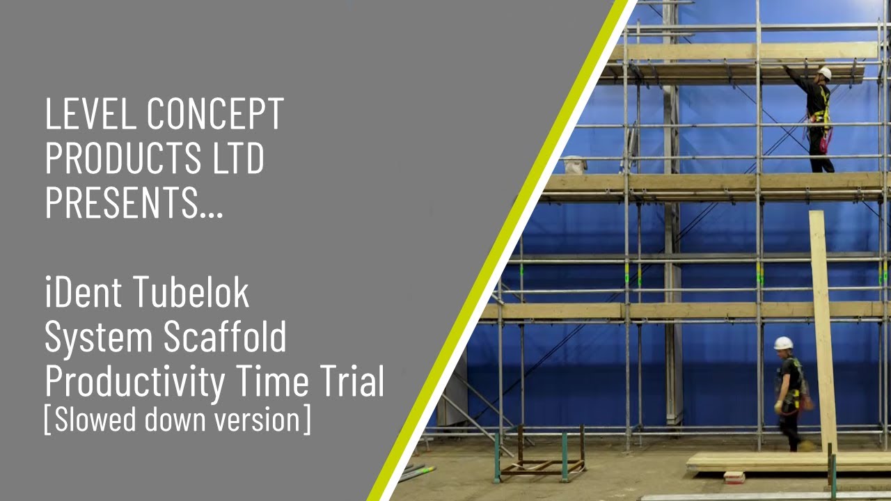 iDent Tubelok System Scaffold Productivity Time Trial [Slow version ...