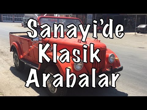 Sanayi'de Klasik Arabalar