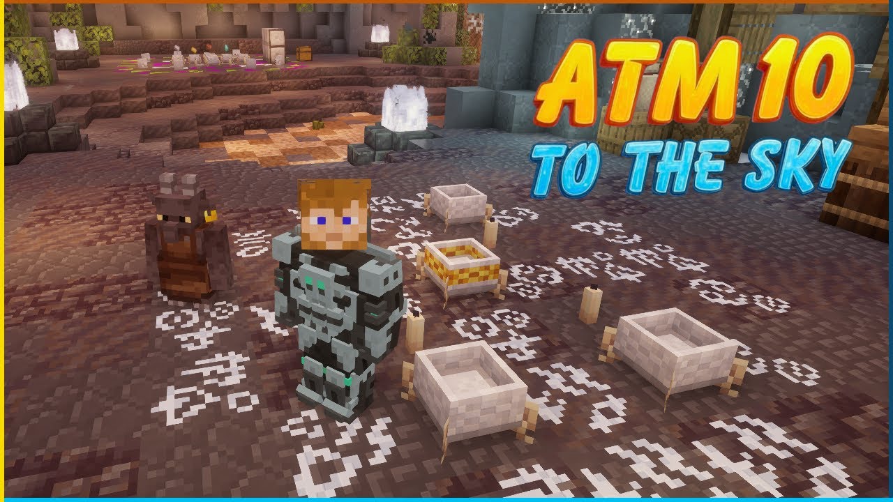 ATM10 To The Sky - Ep 27 - Cave Occultism! - YouTube
