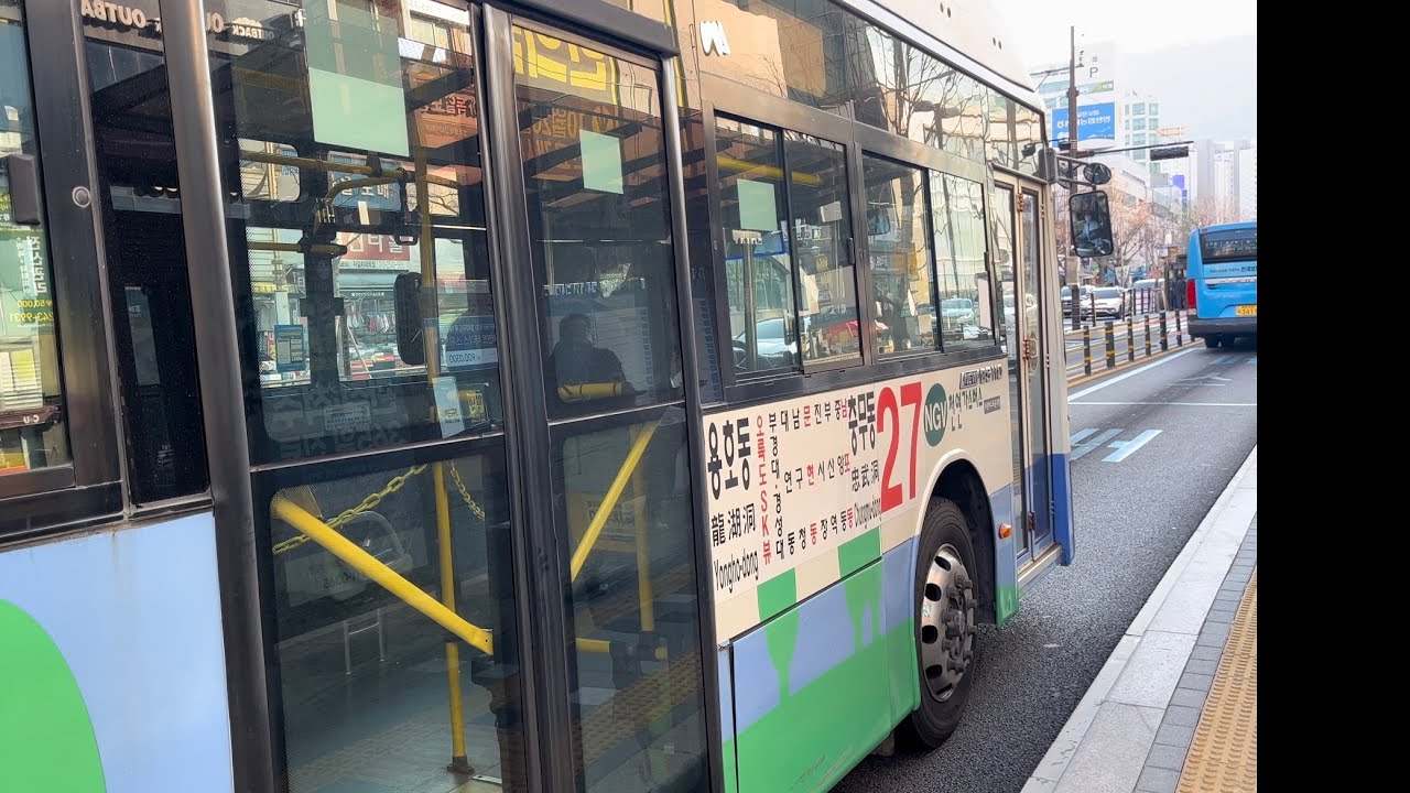 2014년식 NEW BS110 NGV 앨리슨 오토 엔진음 - YouTube