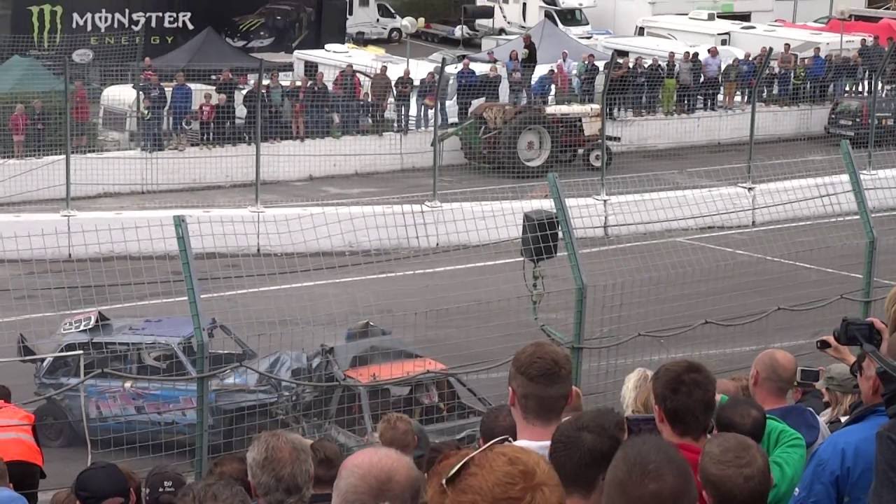 Warneton Speedway Big bangers demolition final le 04/09/2016 - YouTube