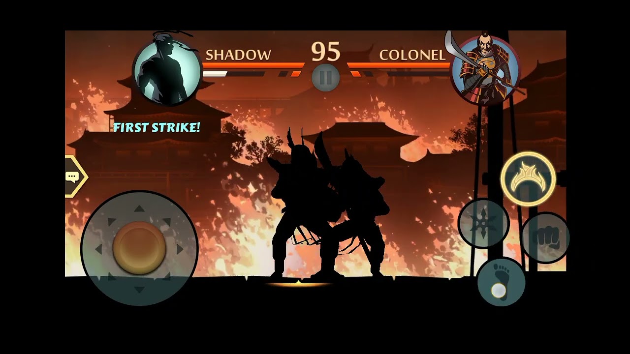 Shadow fight 2 , Defeating Colonel - YouTube