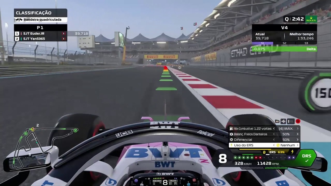 BRL F1 Time Attack #12 - SJT EuderJR - Abu Dhabi - YouTube