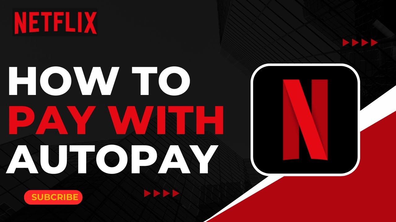 How to Pay Netflix Without Autopay ! - YouTube