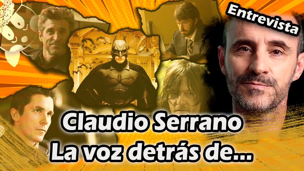 Claudio Serrano La voz detrás de Paul Rudd, Ben Affleck, Christian Bale ...