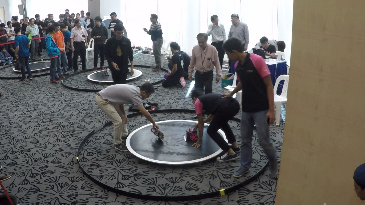 Singapore Robotic Games 2016, Autonomous Sumo Robot Competition [1080p ...