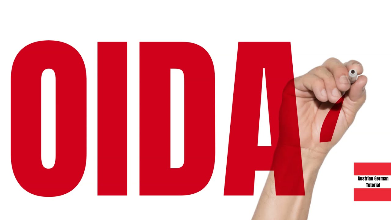 OIDA: How to use the word OIDA in Austria (warning included) - YouTube