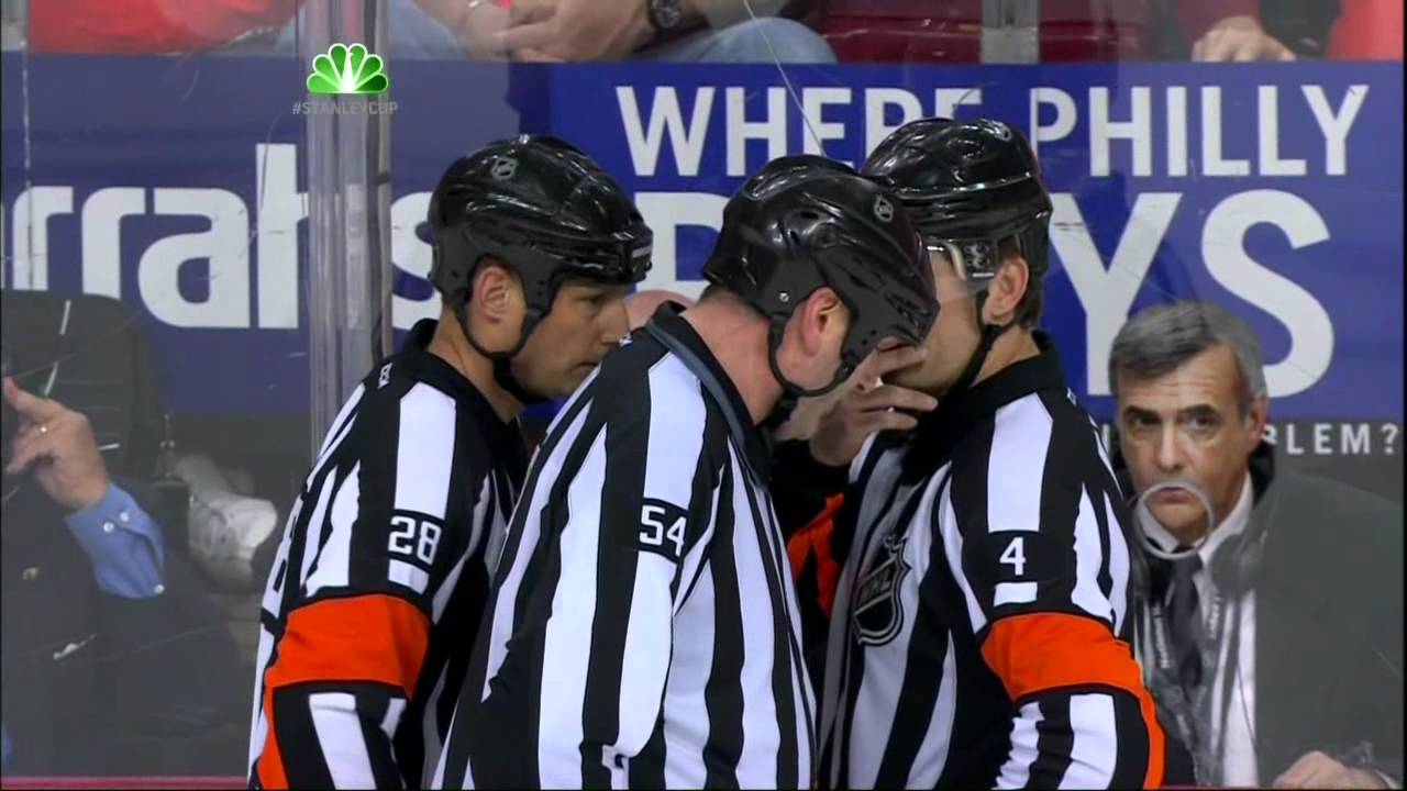 Zac Rinaldo crosscheck on Michalek. Pittsburgh Penguins vs Philadelphia ...