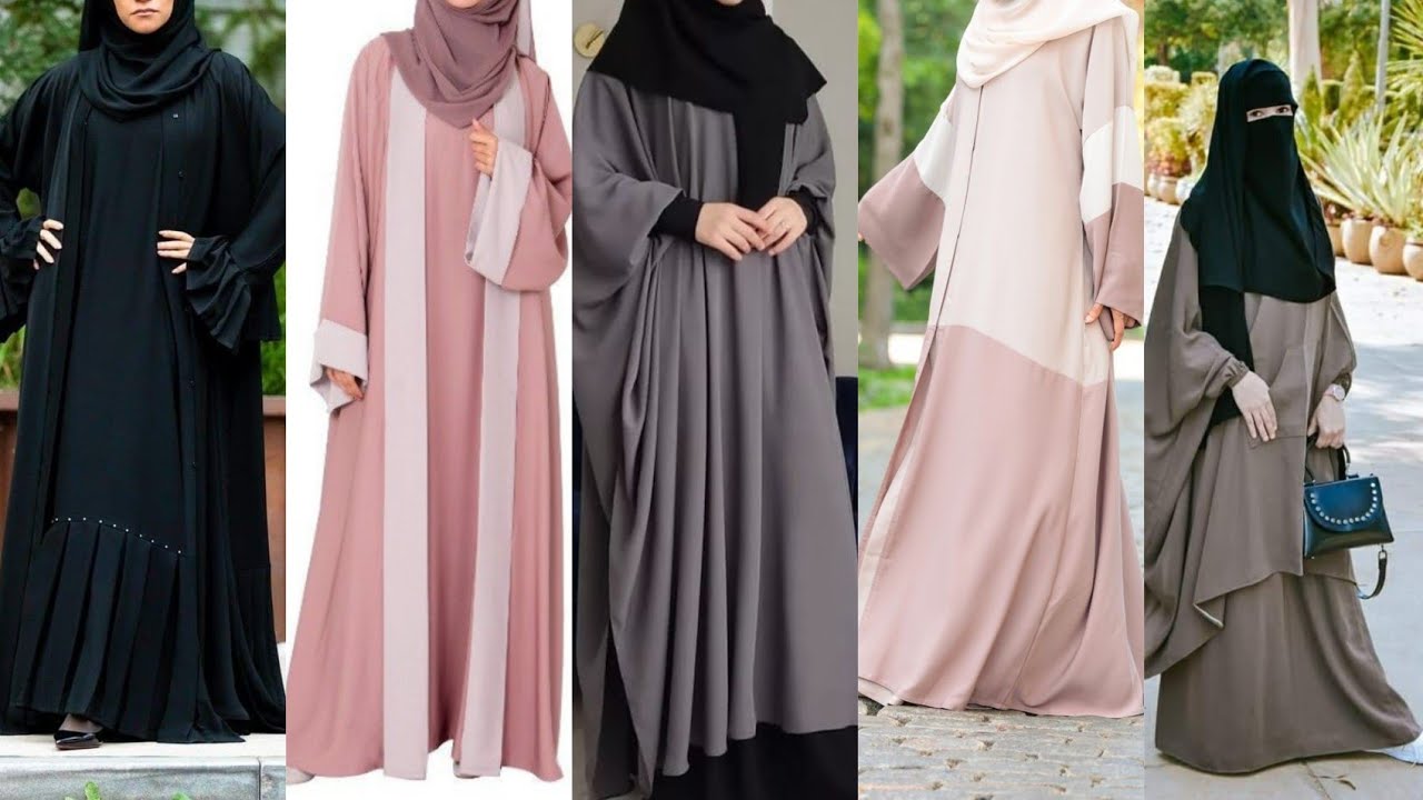 Latest Abaya Designs 2021-22 | Simple And Stylish #Abaya #Gown #Burka ...