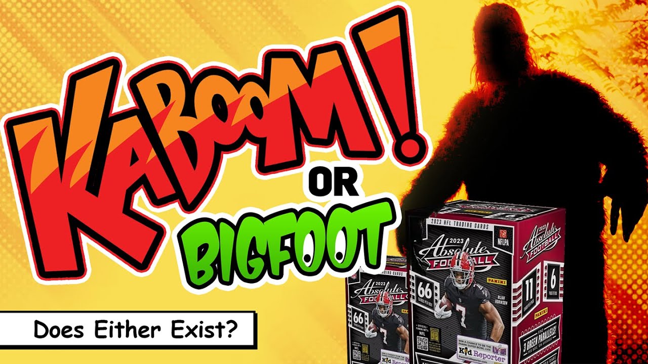 KABOOM Chasing!!! Extremely Rare Autograph Sighting!!! 2023 Absolute ...