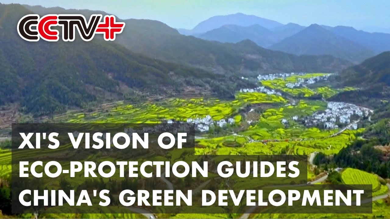 Xi's Vision of Eco-Protection Guides China's Green Development - YouTube