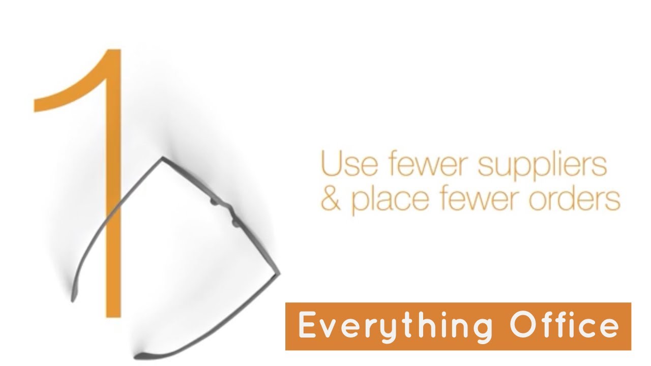 Use Few Suppliers - YouTube