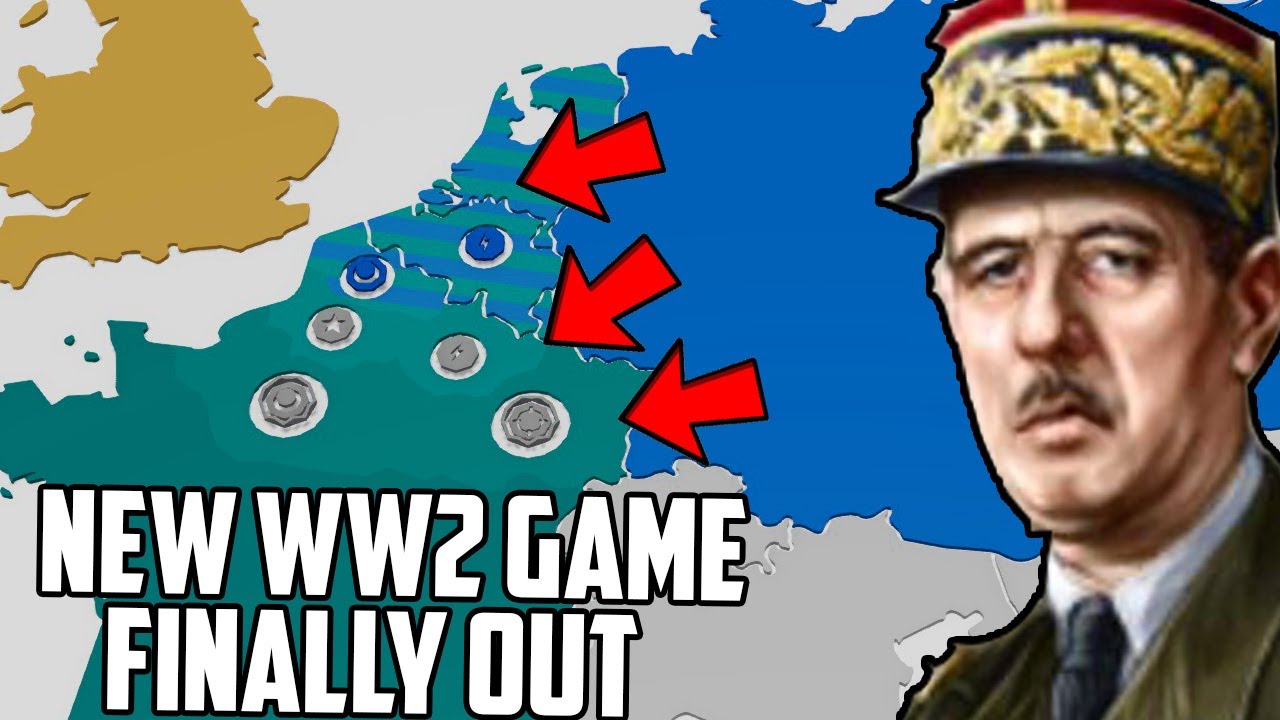 Trying To Save France! on the Best New WW2 Strategy Game Total Tank ...