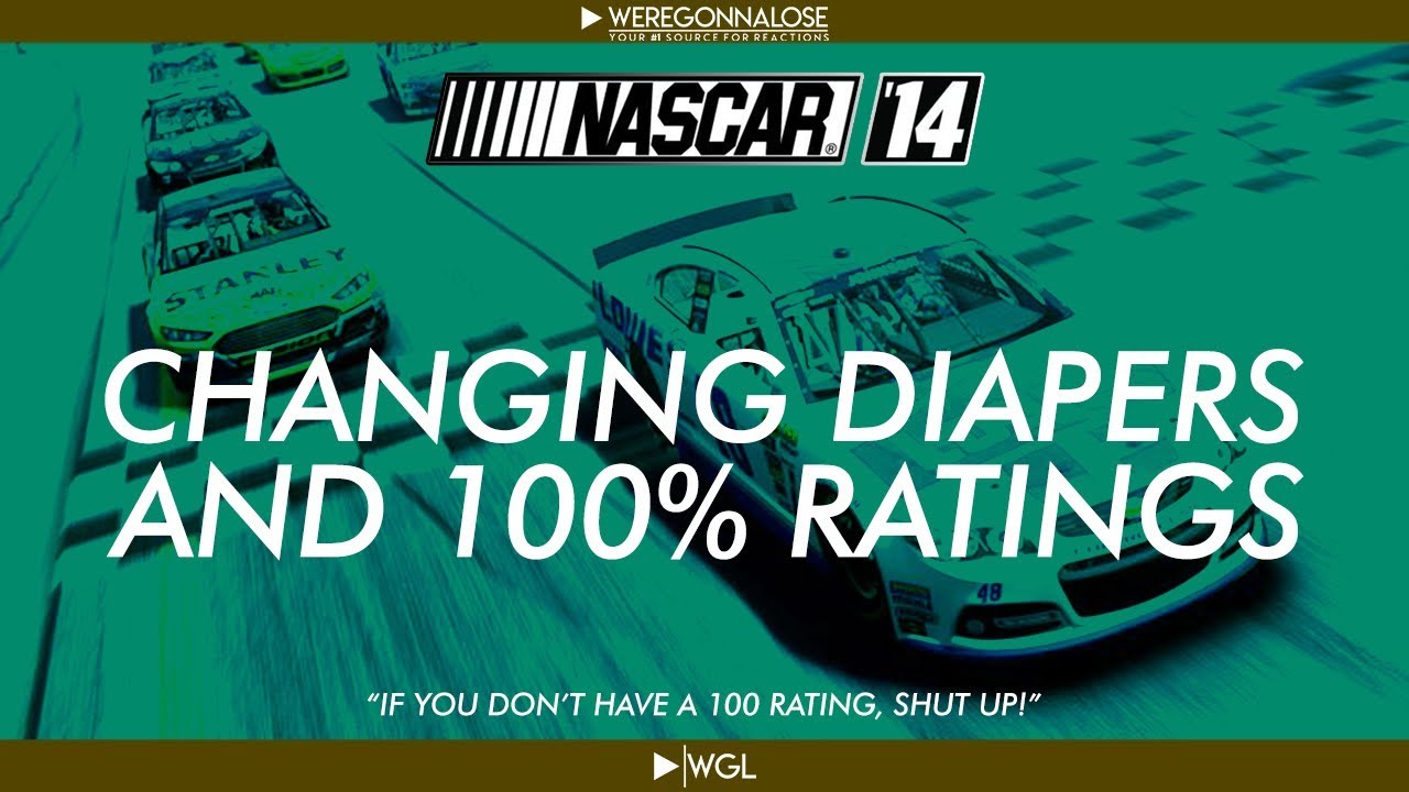 Nascar 14 Gameplay - Changing Diapers and 100% Ratings - NASCAR 14 ...