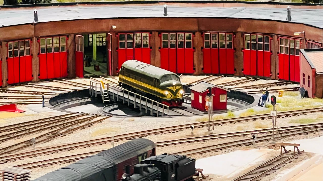Computer controlled Model Railroad, Fredrikstad, Norway, 11/2/2024 ...