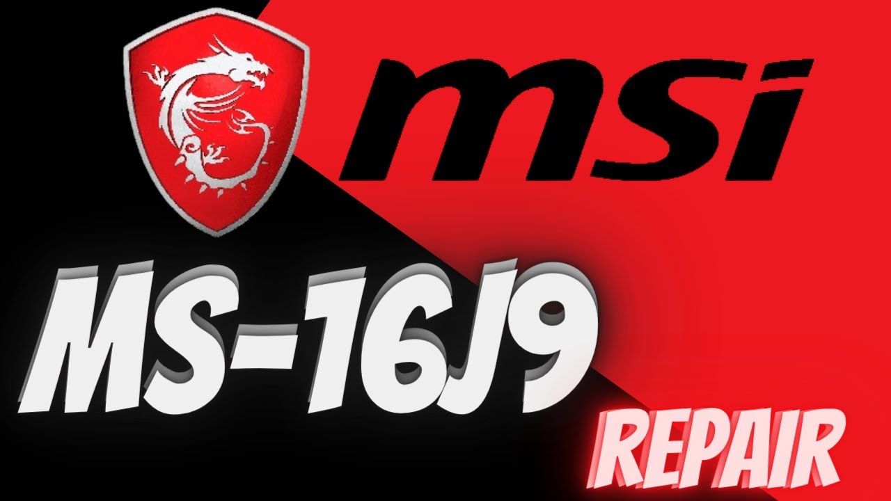 Νεκρό μετά από καθάρισμα! Επισκευή gaming notebook msi ms-16j9. - YouTube