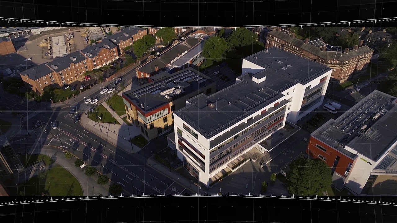 University Centre at Wakefield College Drone Footage - YouTube