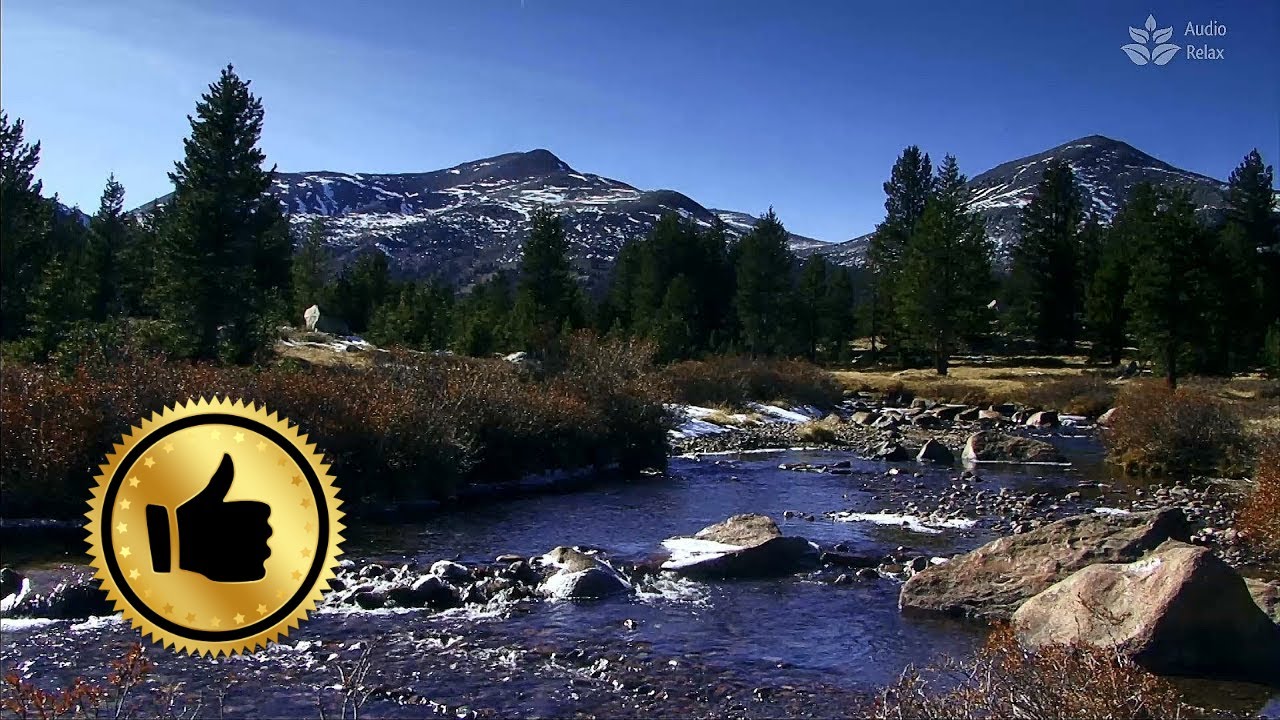 10-Hour Peaceful Mountain River Screensaver | Relaxing Nature Video for ...