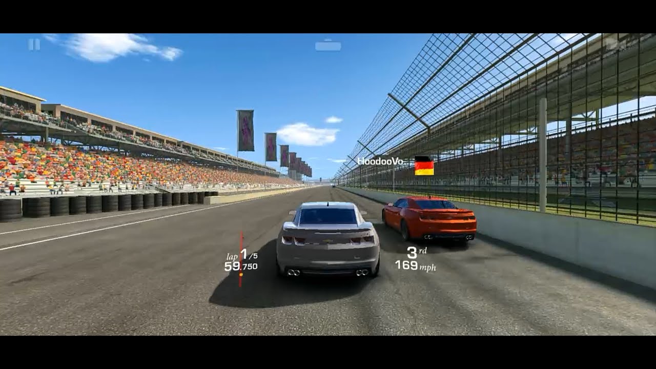 Real Racing 3 - Chevrolet Camaro ZL1 (2013) @ Indianapolis Speedway ...