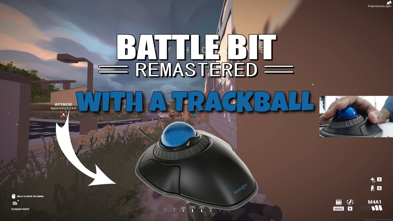 BattleBit with a Trackball - YouTube